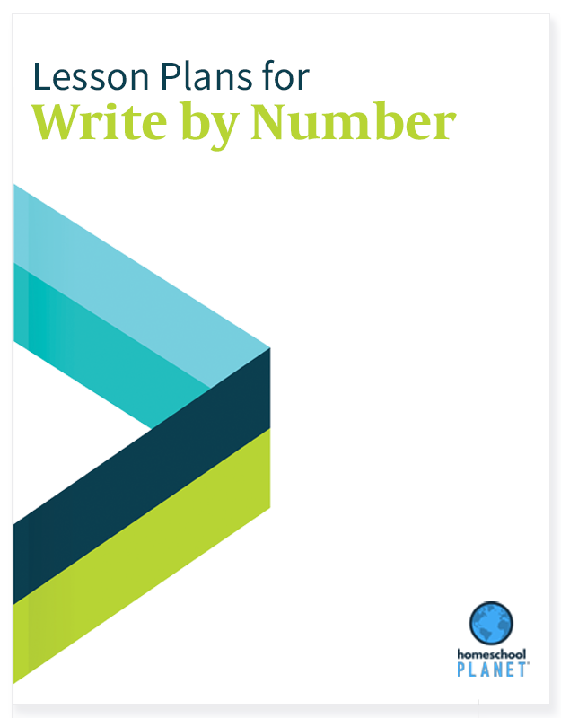 Homeschool Planet Lesson Plans Write By Number Homeschool Planet Lesson Plans Write By Number